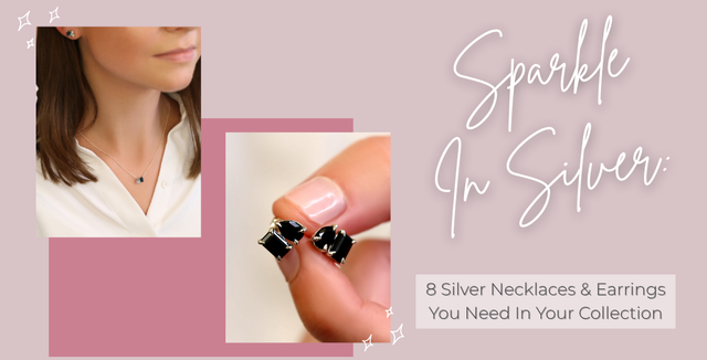 Sparkle In Silver: 8 Silver Necklaces & Earrings You Need In Your ...