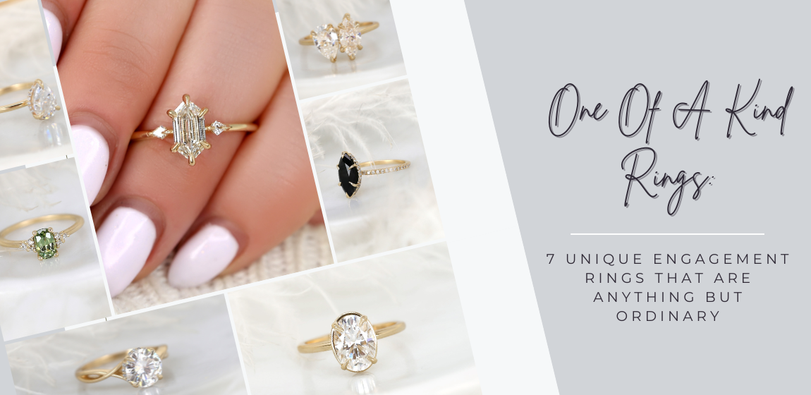 One Of A Kind Rings: 7 Unique Engagement Rings That Are Anything But ...